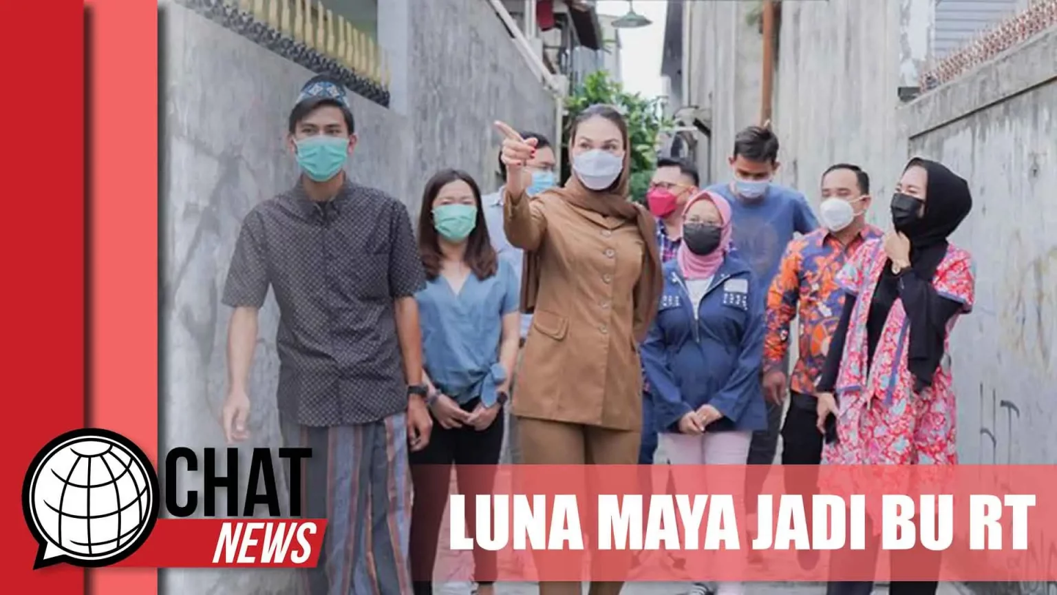 Jadi Bu Rt Begini Aksi Luna Maya Chatnews Indonesia