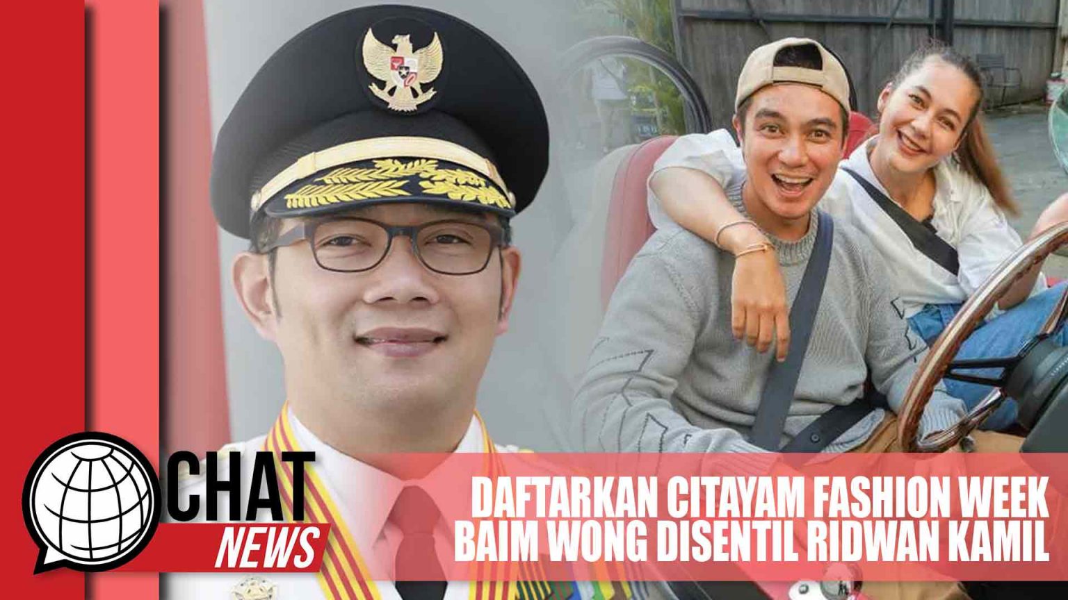 Ridwan Kamil Sentil Baim Wong Daftarkan Citayam Fashion Week - Chatnews ... Ridwan Kamil Sentil Baim Wong Daftarkan Citayam Fashion Week - Chatnews ...